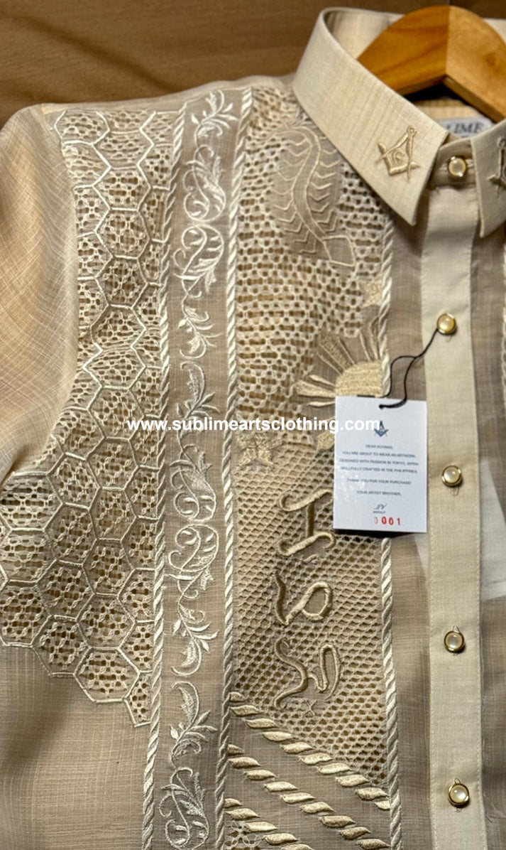 PREMIUM MASONIC BARONG Simón – Sublime Arts Clothing